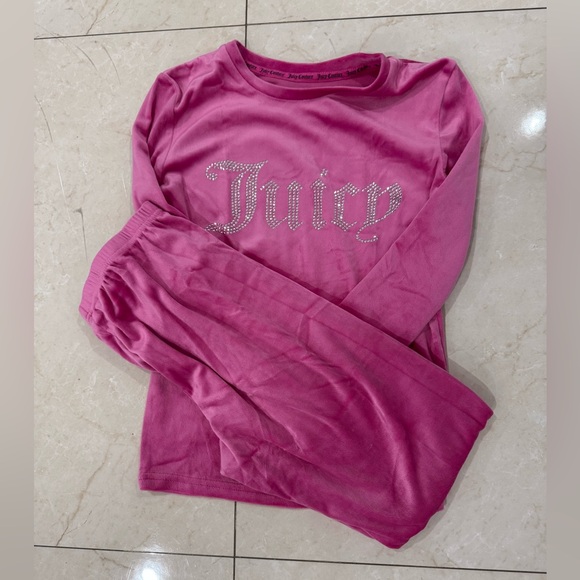 Juicy Couture | Matching Sets | Juicy Couture Pink Velour Set | Poshmark